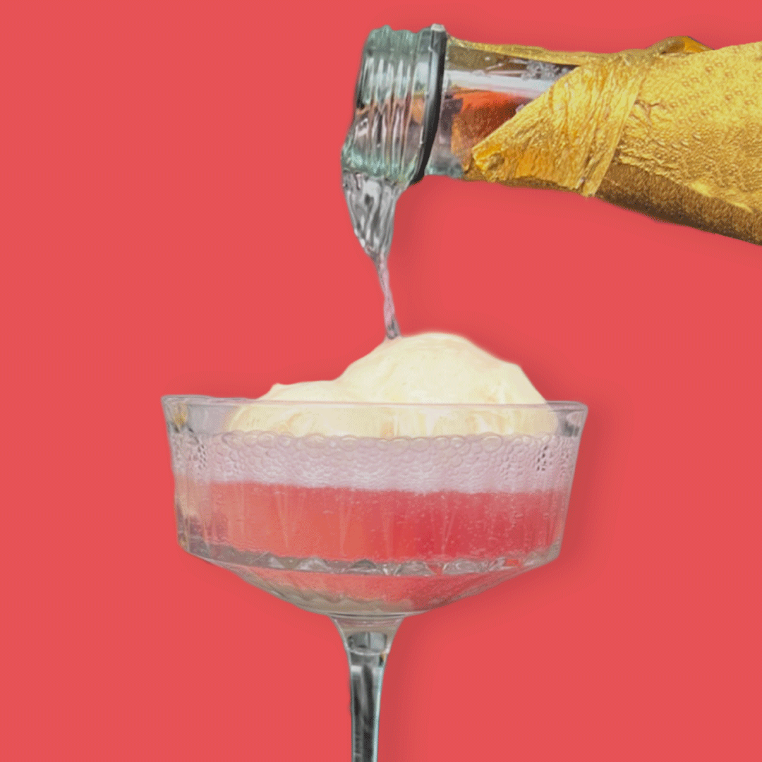 Vanilla Blush Float - Gallivant Ice Creams
